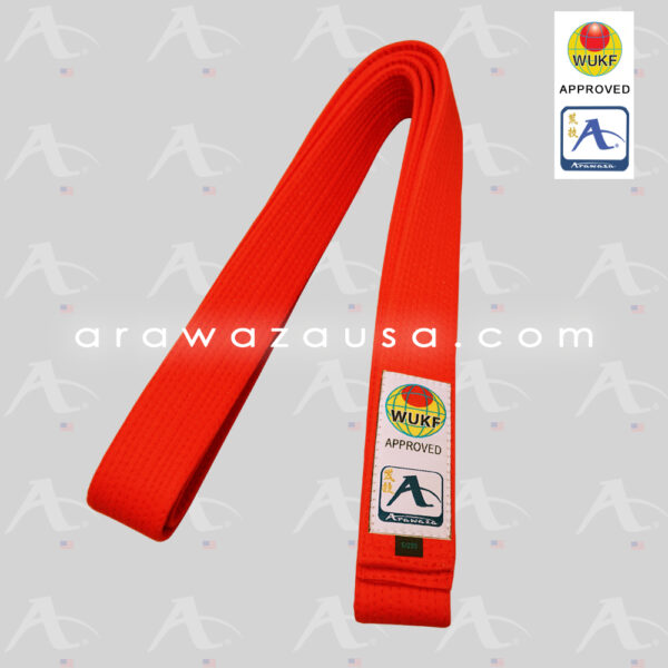 Arawaza WUKF Approved Japanese Style Kata Belts • Arawaza USA 🥋